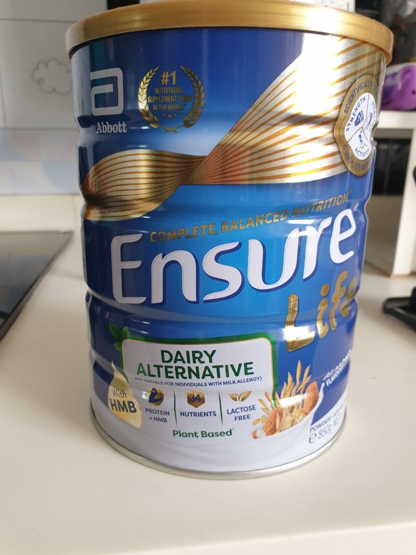 Ensure Plant based Milk Powder - Almond, Health & Nutrition, Health ...