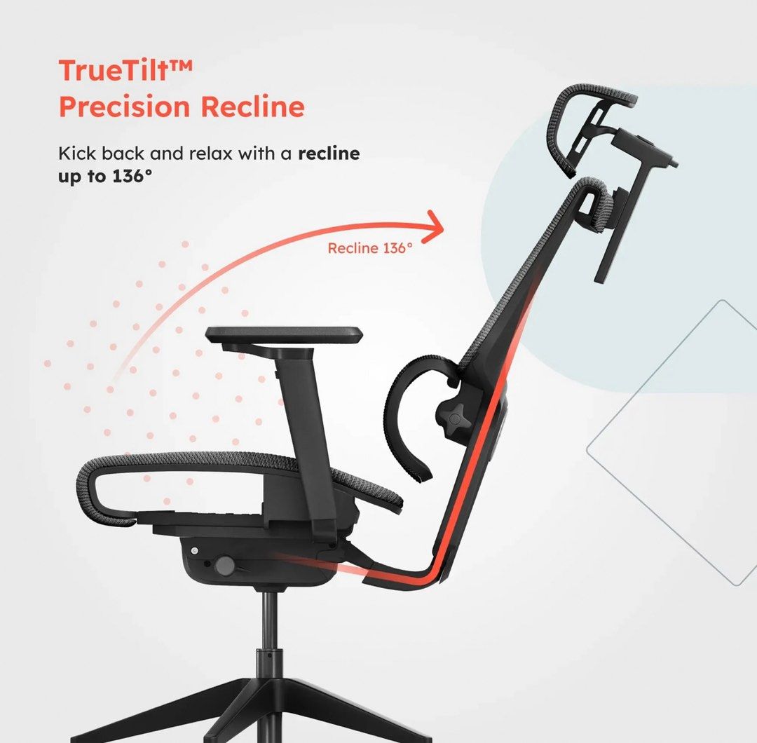 Ergotune Ergonomic office chair , Furniture & Home Living, Furniture ...