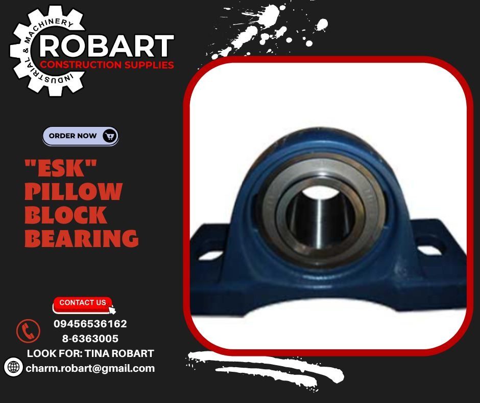 "ESK" PILLOW BLOCK BEARING, Commercial & Industrial, Construction Tools & Equipment on Carousell