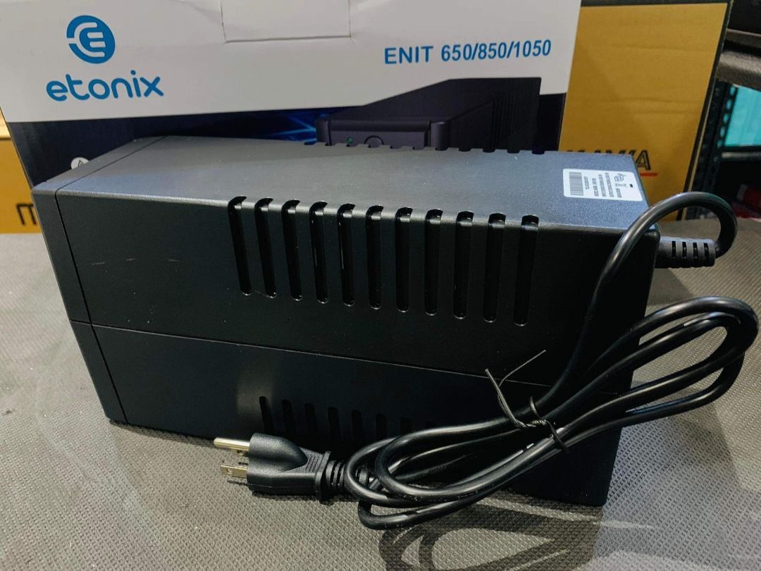 Etonix 650VA 390W Line Interactive UPS ENIT650VA, Computers & Tech ...