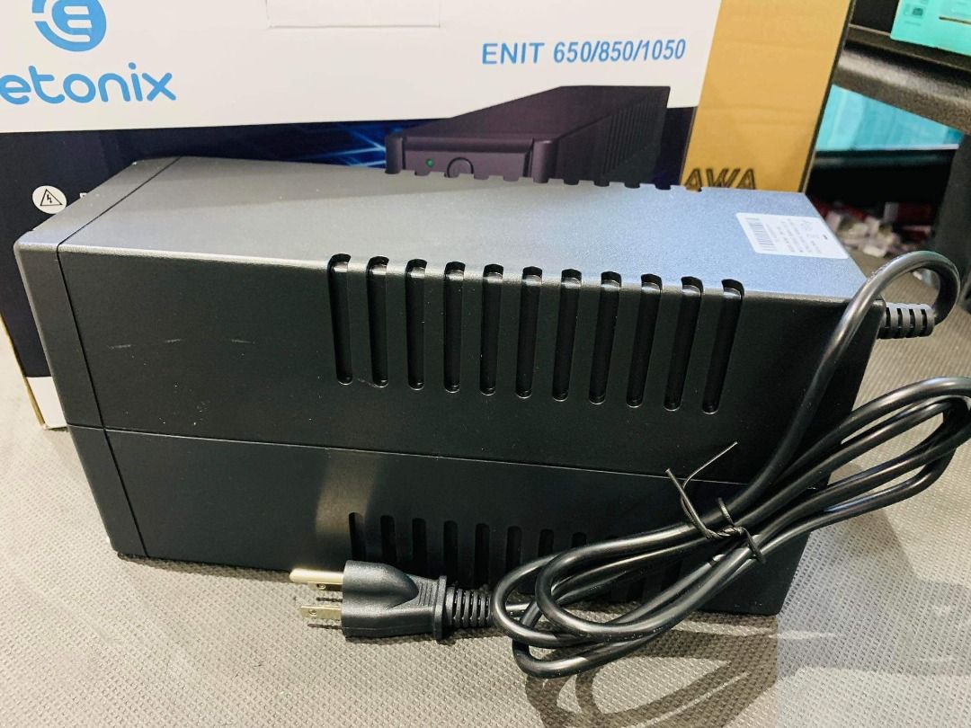 Etonix 650VA 390W Line Interactive UPS ENIT650VA, Computers & Tech, Parts & Accessories ...