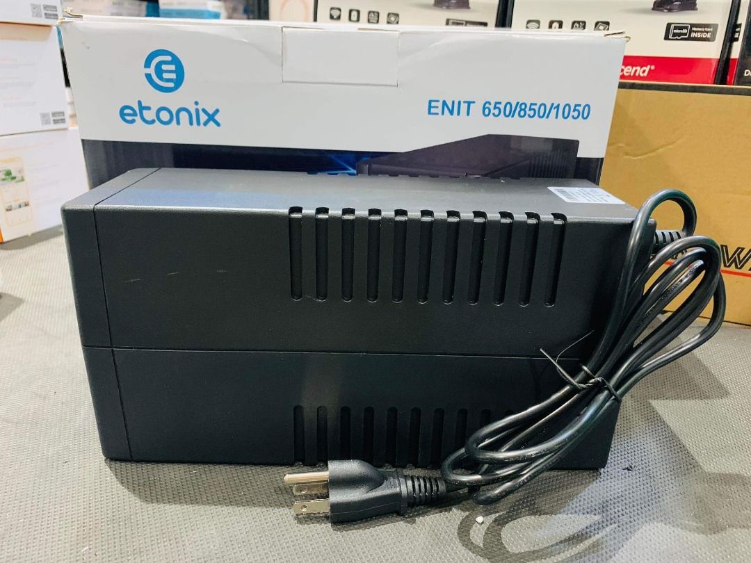 Etonix 650VA 390W Line Interactive UPS ENIT650VA, Computers & Tech ...
