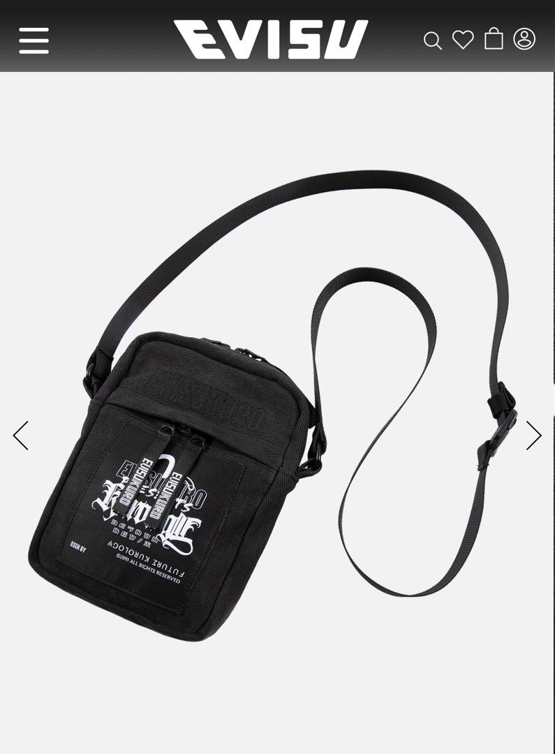 EVISU Original sling bag, Men's Fashion, Bags, Sling Bags on Carousell