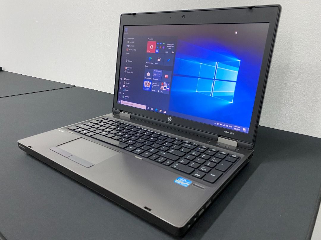 Fast Speed 15" HP WorkStation Laptop + SSD + MS Office + NEW BATTERY ...