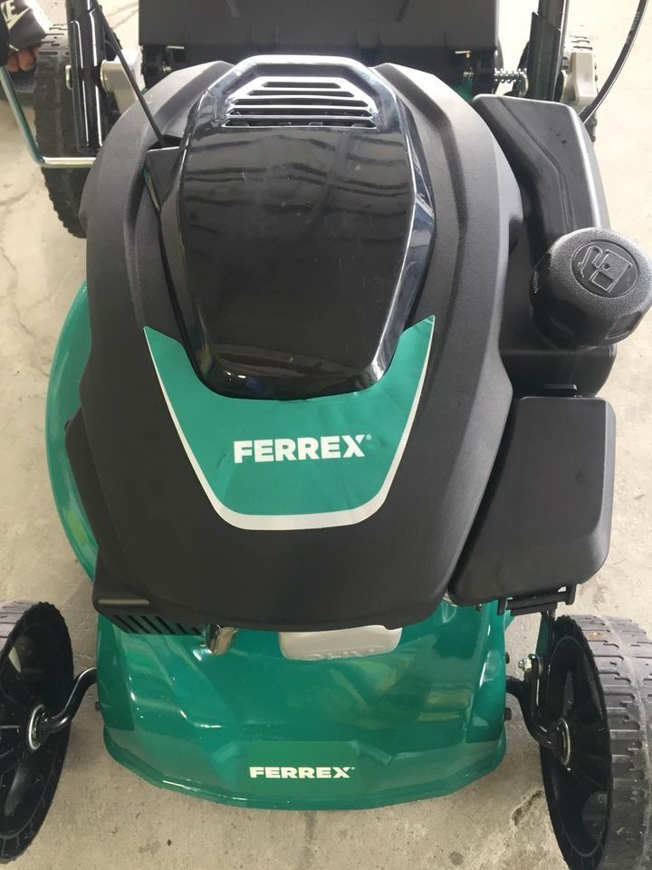 Ferrex 131cc Lawn Mower -QC, Furniture & Home Living, Gardening, Grass ...
