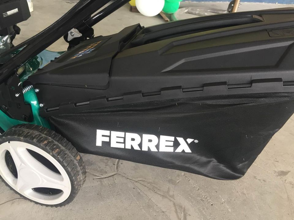 Ferrex 131cc Lawn Mower -QC, Furniture & Home Living, Gardening, Grass ...