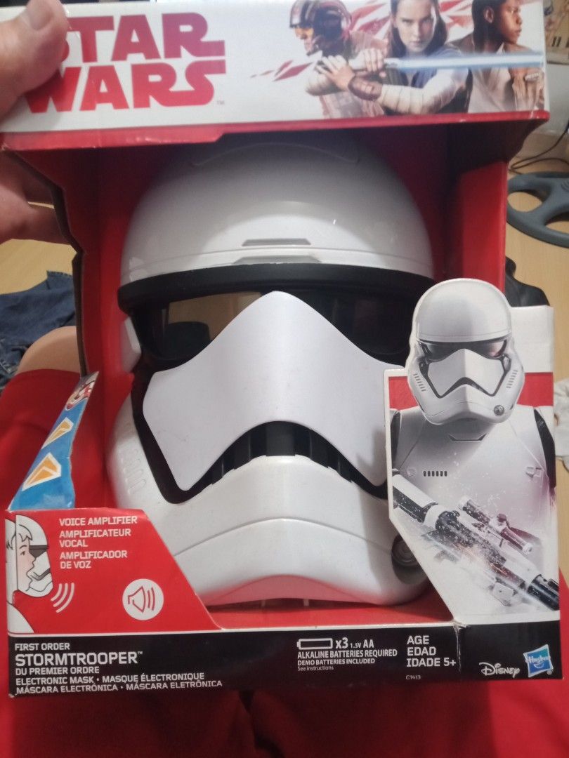 First order storm trooper mask on Carousell