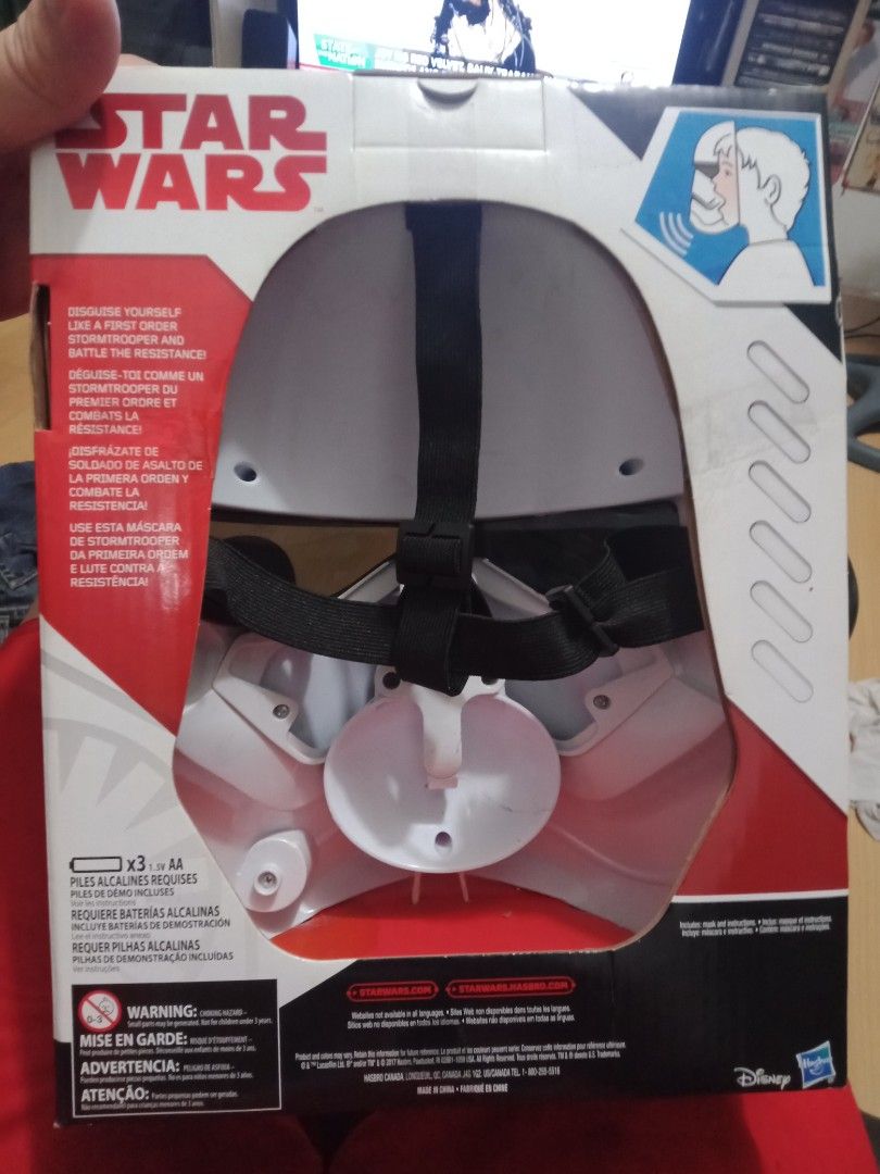 First order storm trooper mask on Carousell