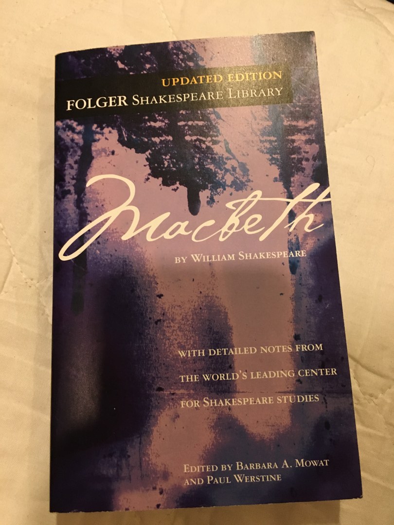 Folger Shakespeare Library: Macbeth, Hobbies & Toys, Books & Magazines, Fiction & Non-Fiction on ...