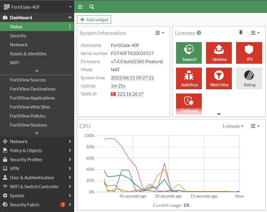 Fortinet FortiGate, 電腦＆科技, 商務用科技產品 - Carousell