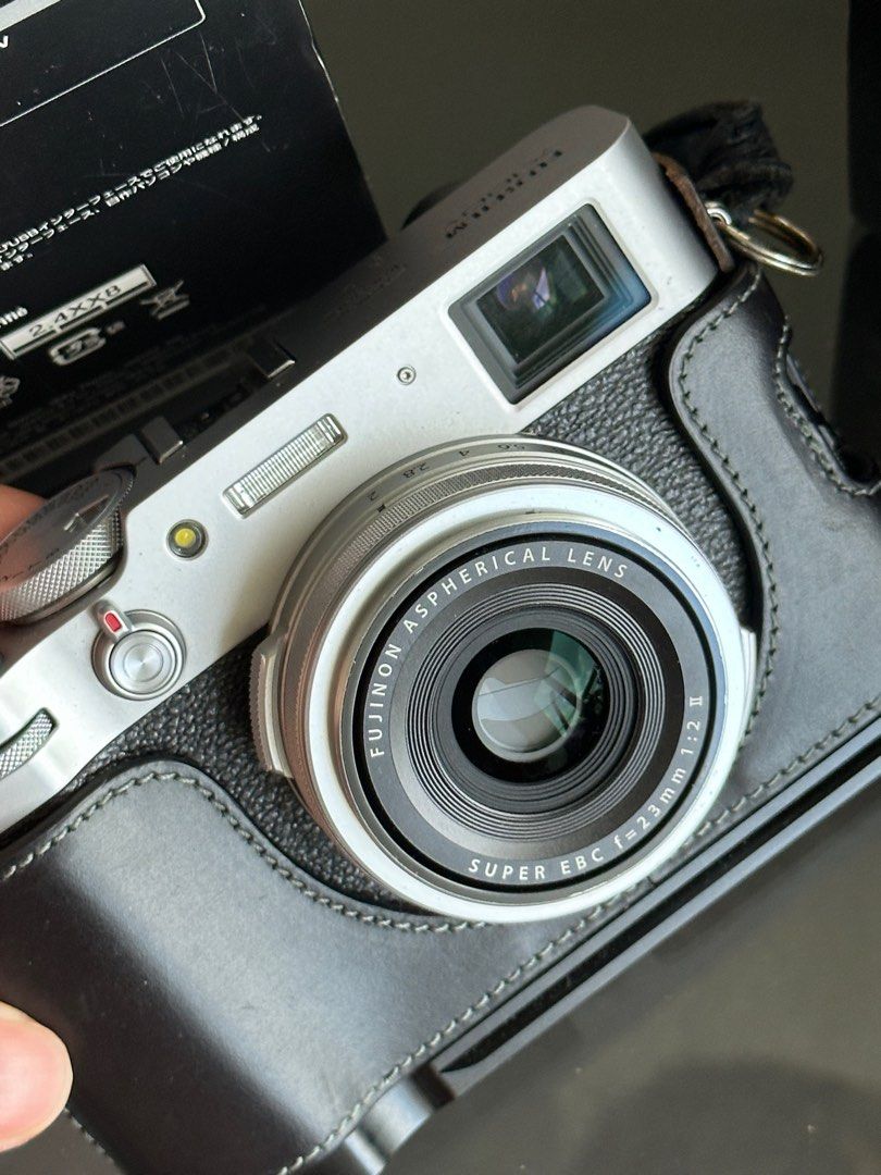 Fuji X100V and WCL-X100 ii fujifilm, Photography, Cameras on Carousell