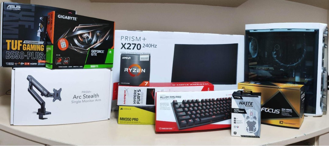 Full Set gaming pc for selling, Computers & Tech, Desktops on Carousell