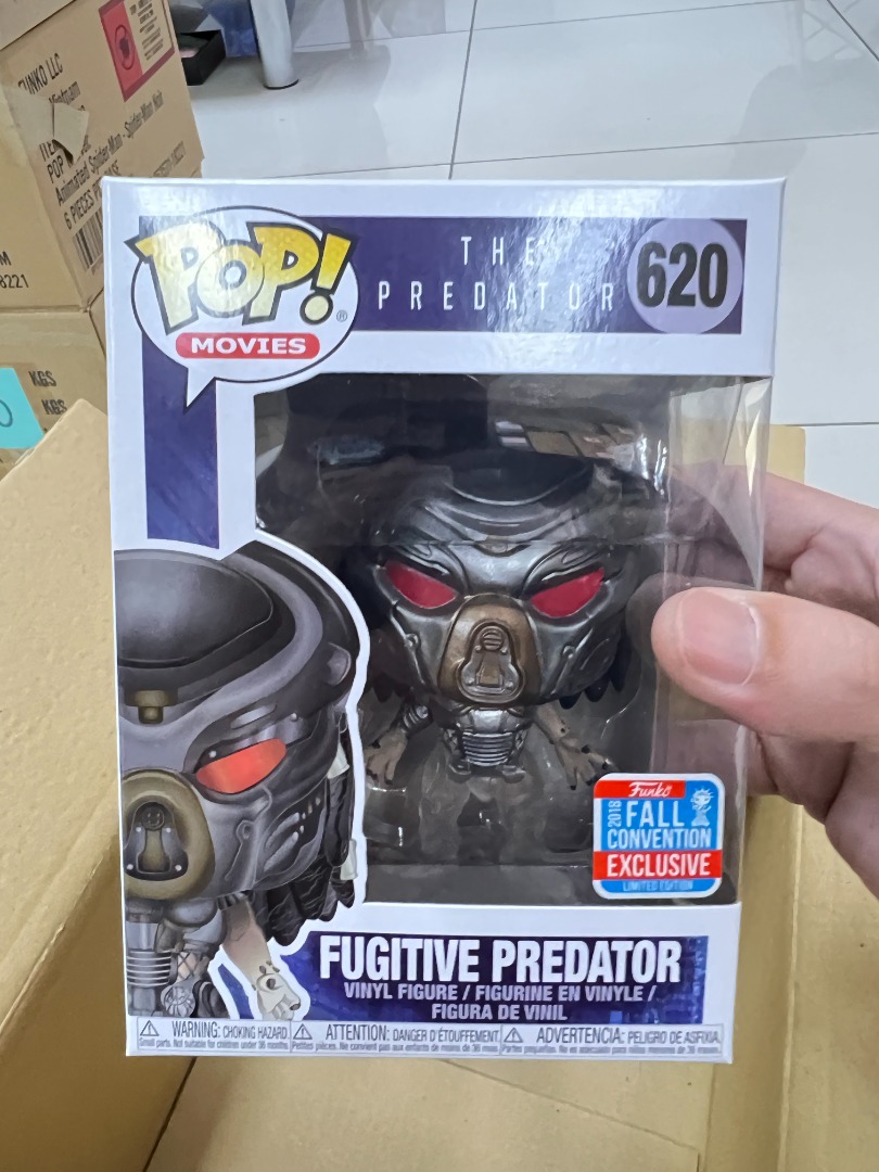 Funko Pop! 2018 Fall Convention Fugitive Predator (Disappearing) #620 ...