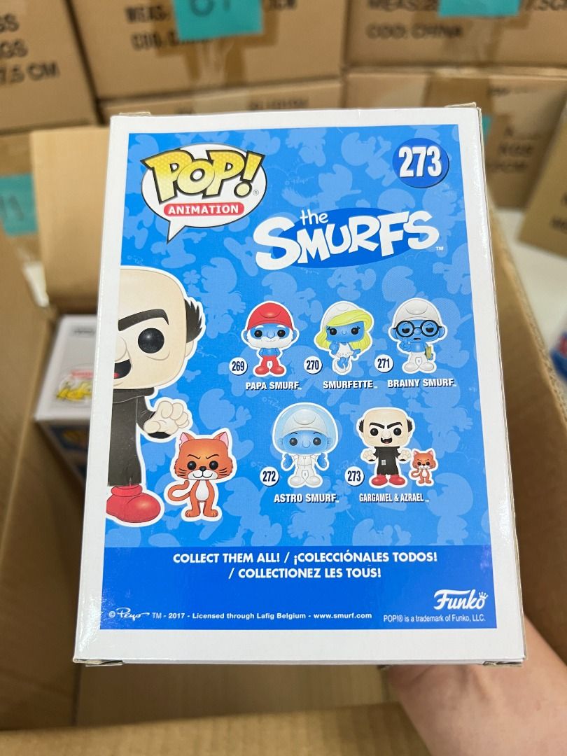 Funko Pop! Smurfs #273 - Gargamel & Azrael, Hobbies & Toys, Toys ...