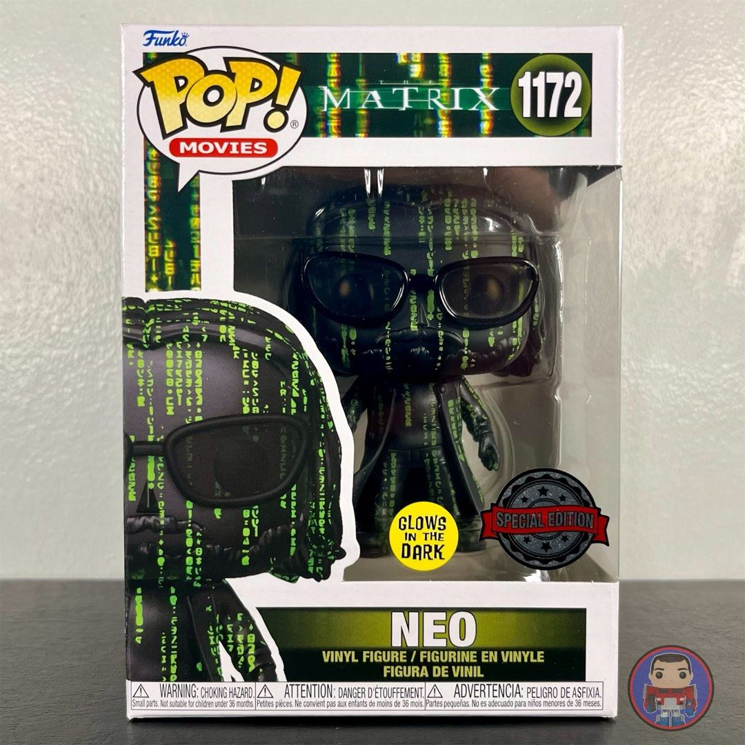 Funko Pop The Matrix - Neo (Glow in the Dark) Special Edition on Carousell