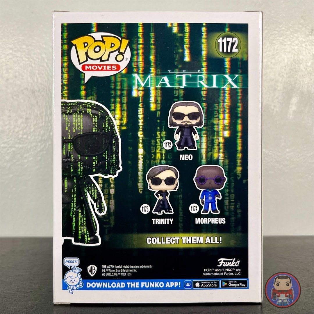 Funko Pop The Matrix - Neo (Glow in the Dark) Special Edition on Carousell