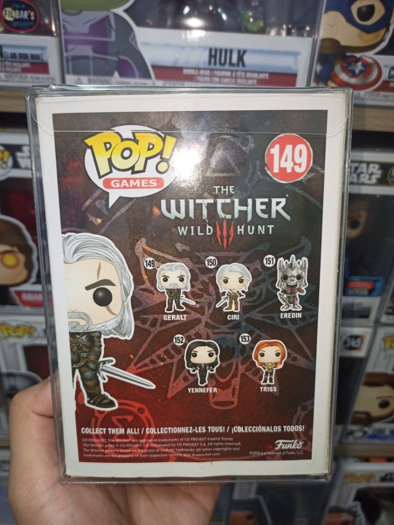 Geralt of Rivia (Witcher 3) Funko Pop on Carousell