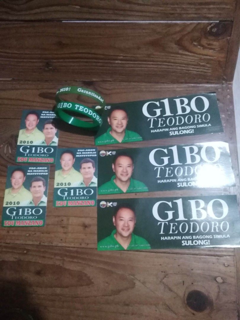 Gibo teodoro 2010 election stuffs on Carousell