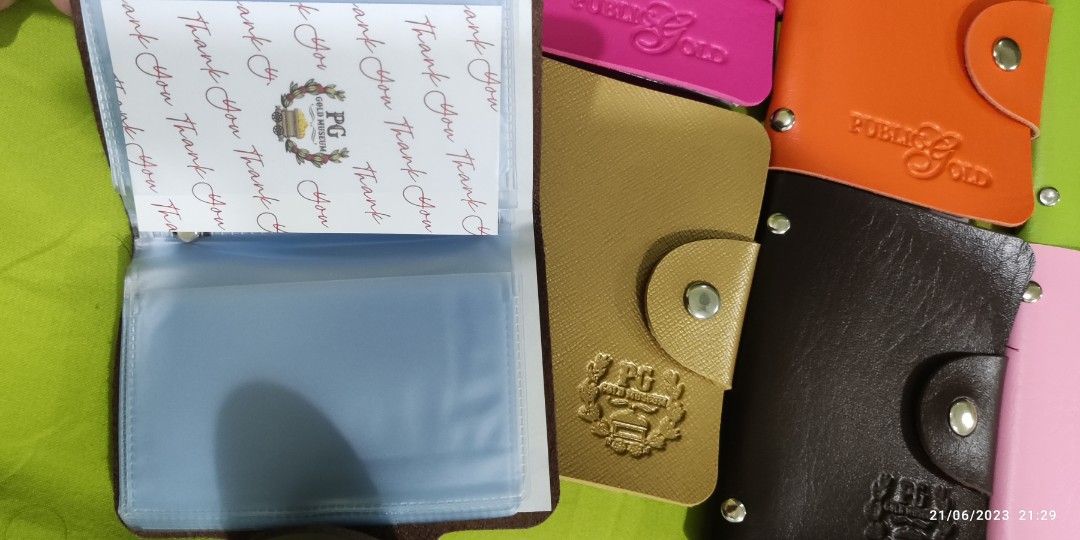 Gold Bar Card Holder, Hobbies & Toys, Stationery & Craft, Other ...
