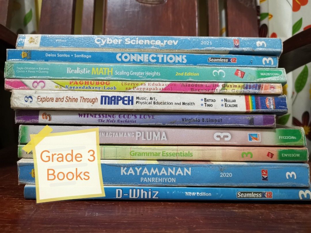 GRADE 3 TEXTBOOKS, Hobbies & Toys, Books & Magazines, Textbooks on ...