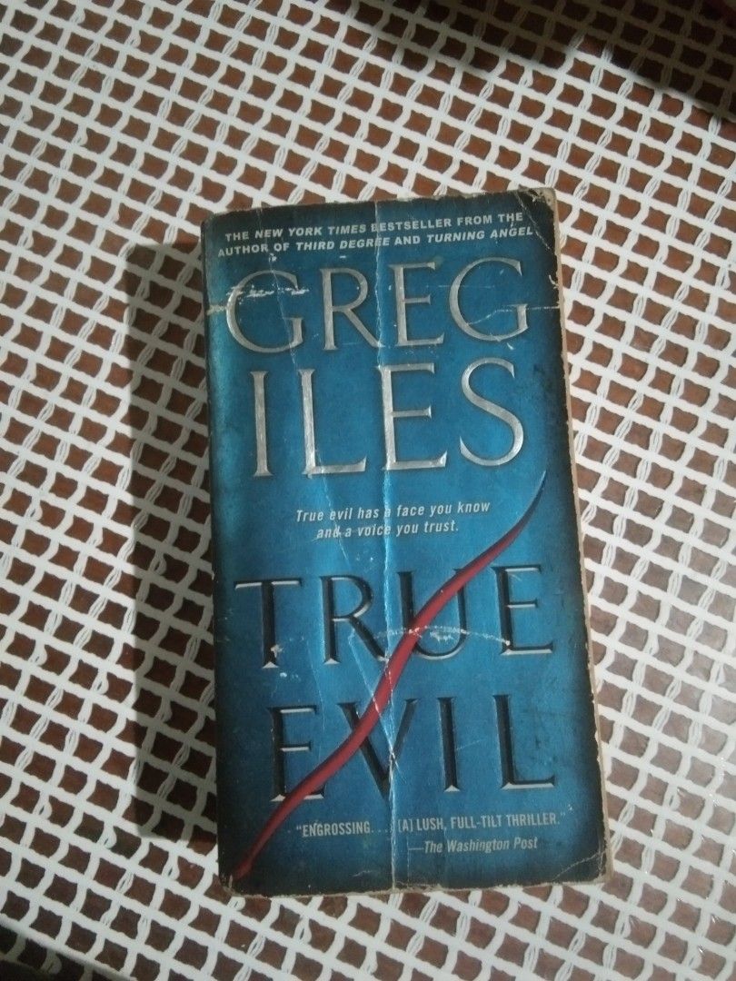 Greg Iles TRUE EVIL on Carousell