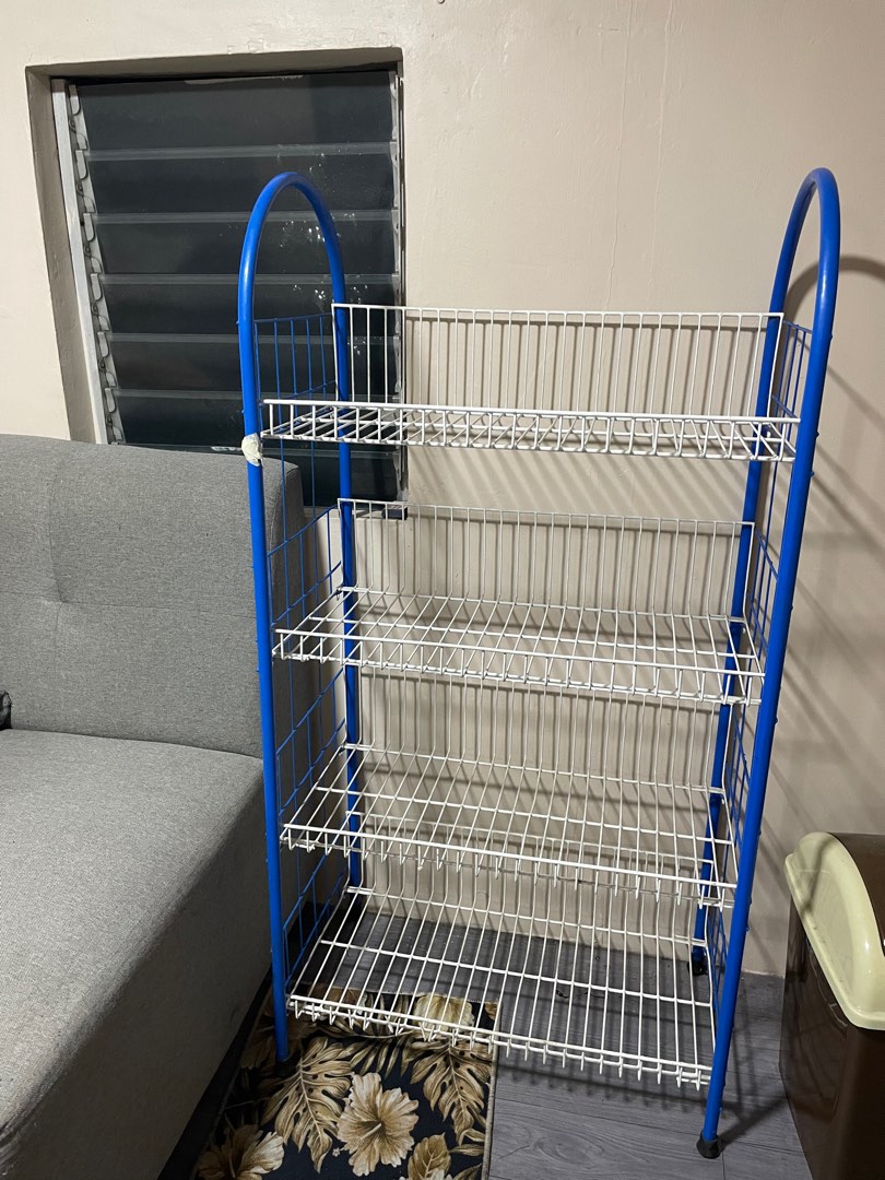 Grocery Rack (Like new), Furniture & Home Living, Furniture, Shelves ...