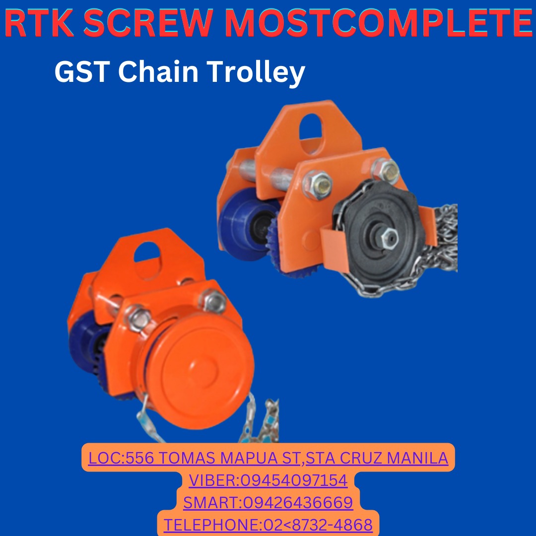GST Chain Trolley, Commercial & Industrial, Construction Tools ...