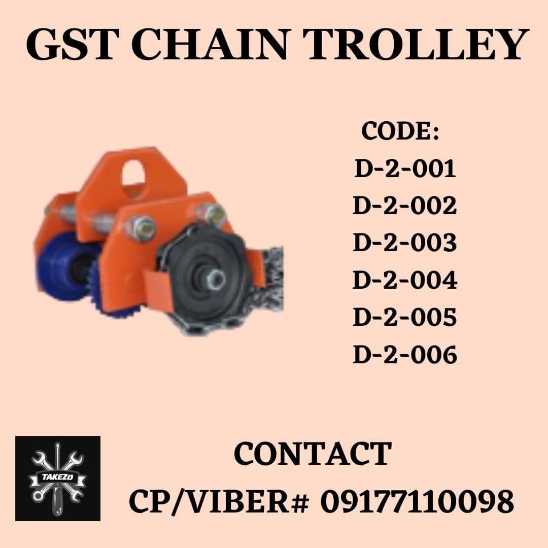 GST CHAIN TROLLEY, Commercial & Industrial, Industrial Equipment on ...