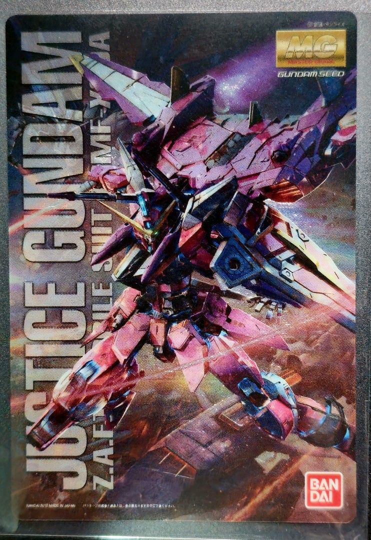 Gundam Box Art Card, Hobbies & Toys, Toys & Games on Carousell