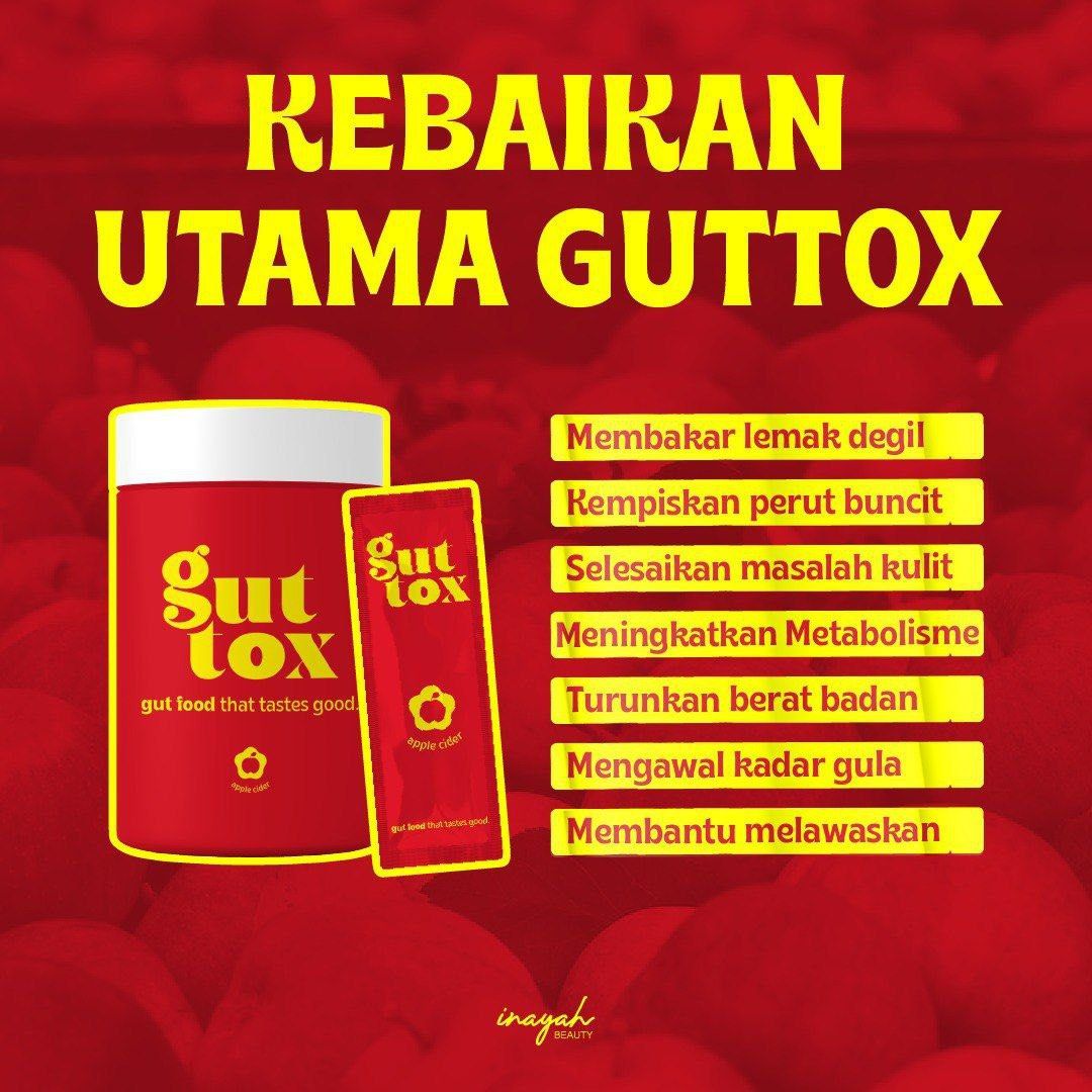 Guttox 10 sachet 1 jar, Food & Drinks, Other Food & Drinks on Carousell