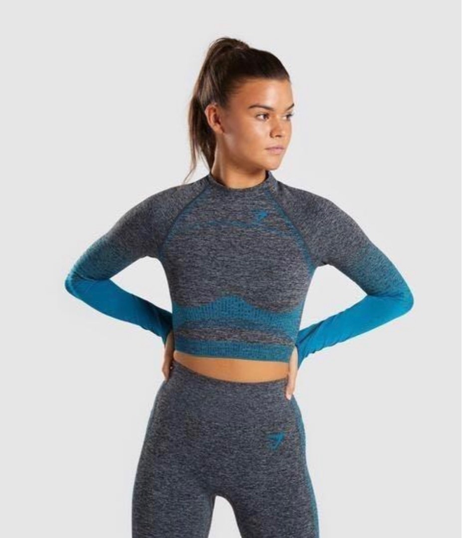 Gymshark Amplify Seamless set, Women's Fashion, Activewear on Carousell