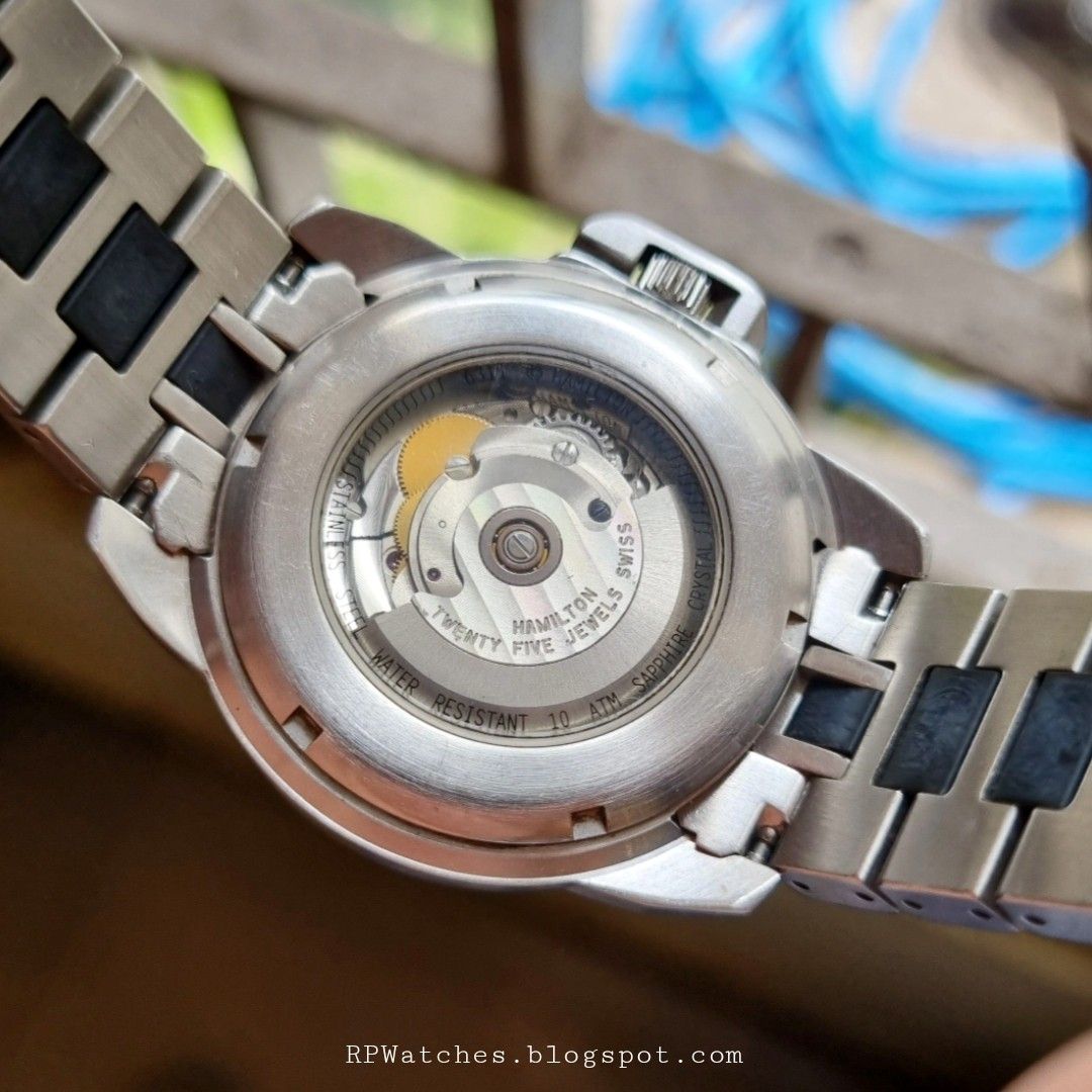 Hamilton 6311 Khaki Action Automatic 40mm - Ref: 6311 - Black Dial ...