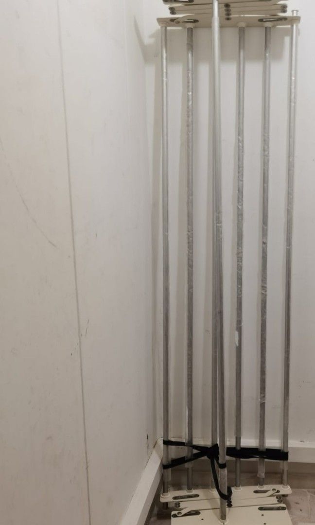 HDB BTO retractable laundry rack, Furniture & Home Living, Home ...