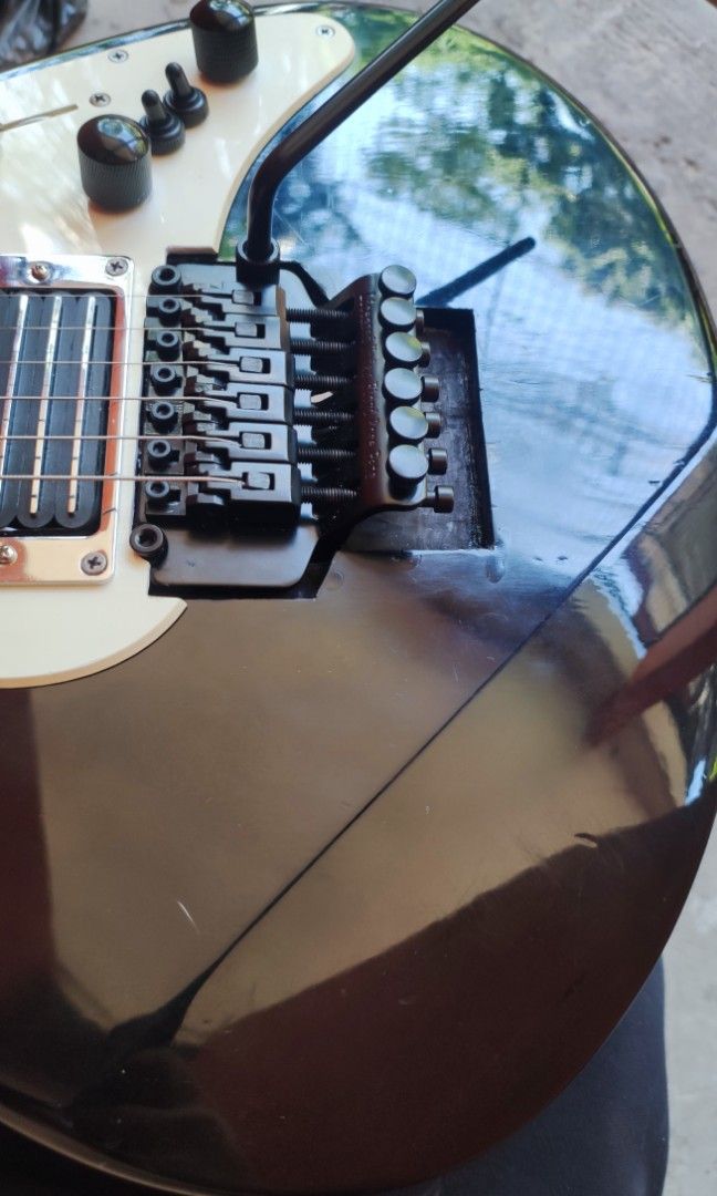 Heavily modded Yamaha Pacifica 112J with Yamaha amp on Carousell