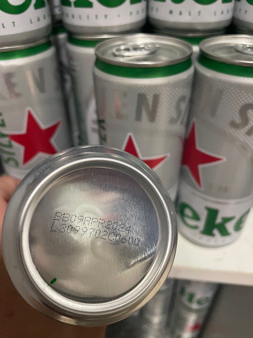 Heineken Silver Beer Can 320ML, Food & Drinks, Alcoholic Beverages on ...