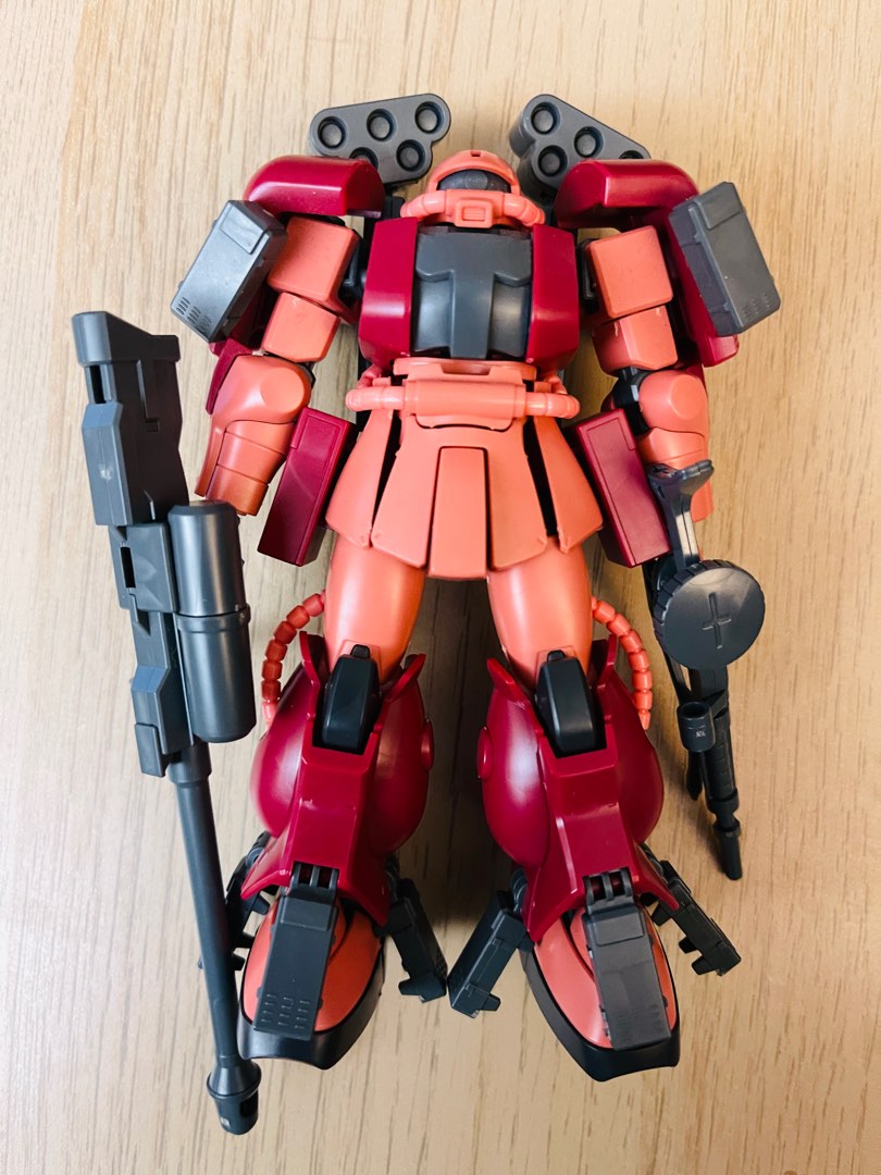 HG HGBF 二手已砌素組模型Bandai mobile suit build fighter Gundam high grade amazing zaku 重裝型渣古 ms-06 ...