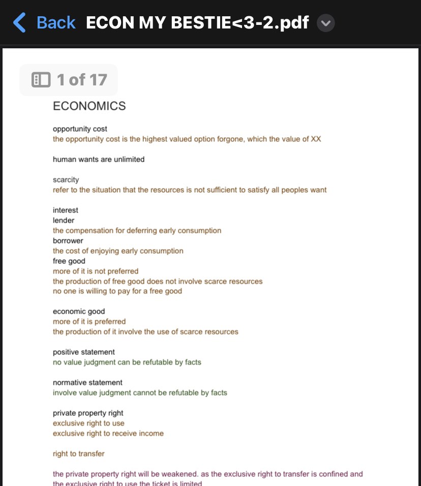 HKDSE ECON micro+macro definition , 電腦＆科技, 手提電腦 - Carousell
