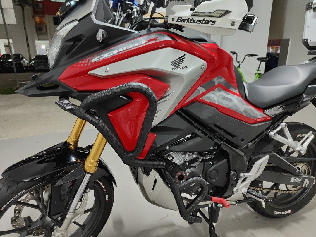 Honda CB150X Crash Bar Wrap Package, Motorcycles, Motorcycle ...