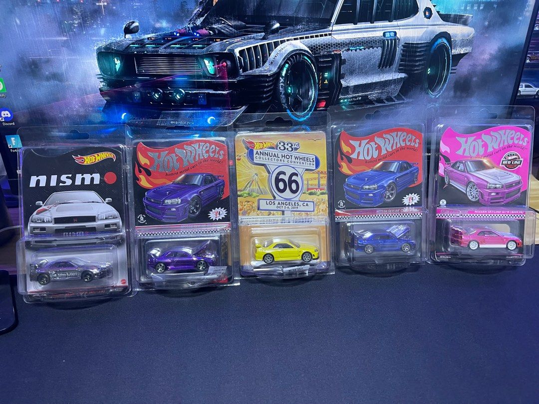 Hot wheels r34 rlc full collection, Hobbies & Toys, Toys & Games on ...