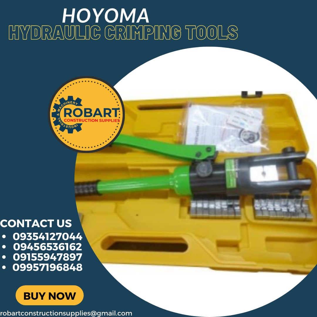 HOYOMA HYDRAULIC CRIMPING TOOLS, Commercial & Industrial, Construction ...