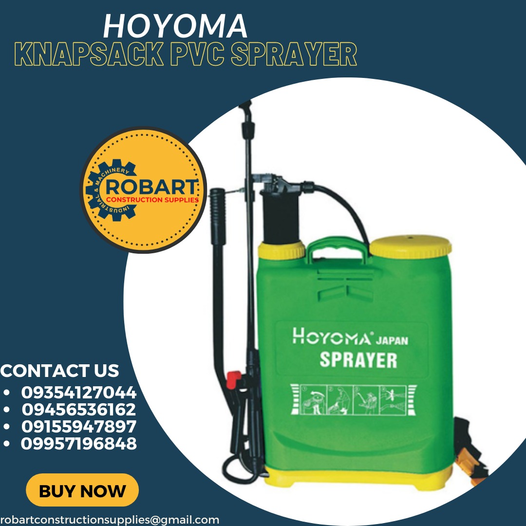 HOYOMA KNAPSACK PVC SPRAYER on Carousell