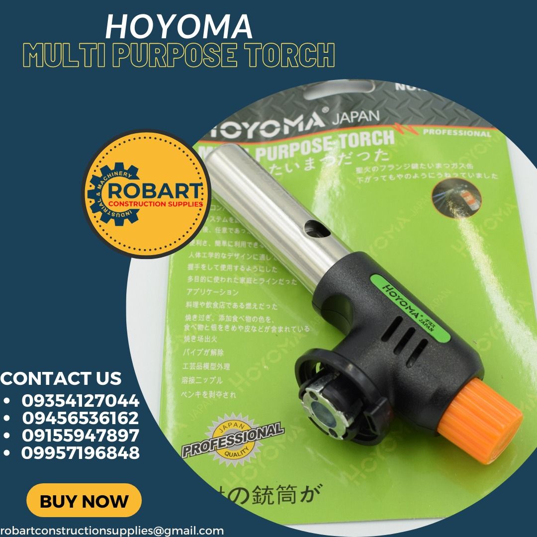 HOYOMA MULTI PURPOSE TORCH, Commercial & Industrial, Construction Tools ...