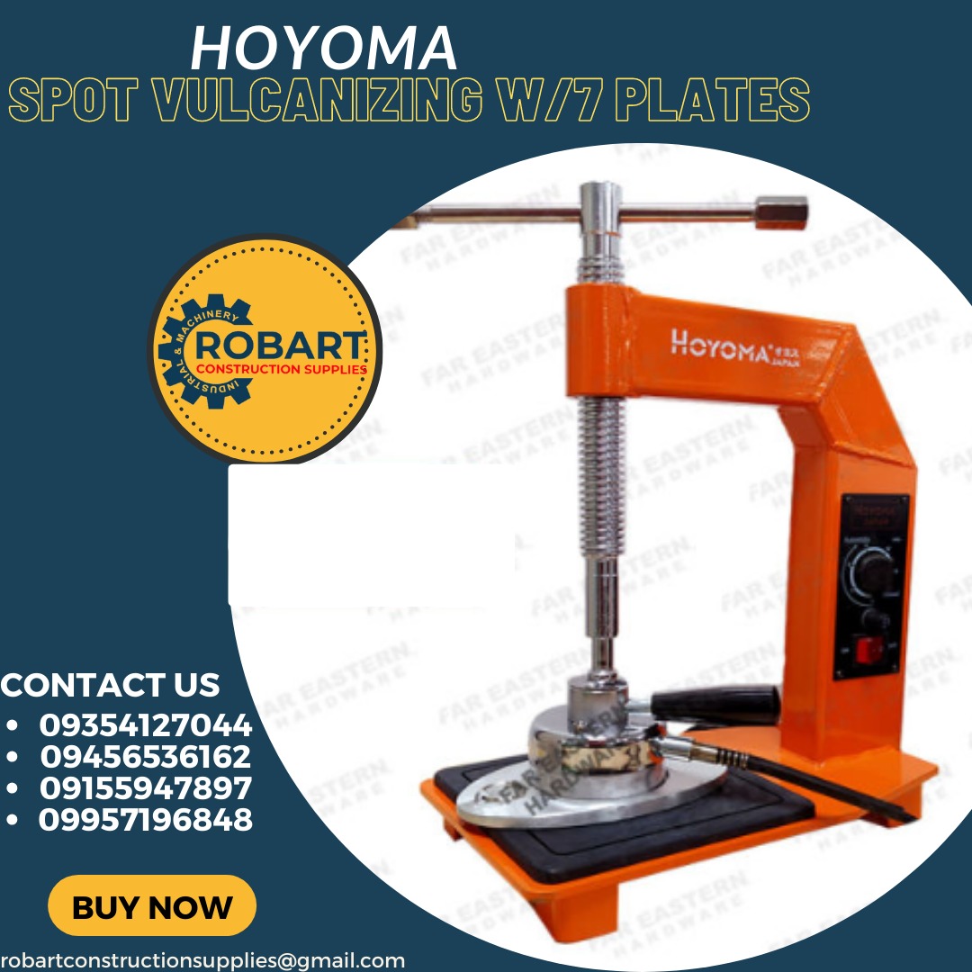 HOYOMA SPOT VULCANIZING W/7 PLATES, Commercial & Industrial ...