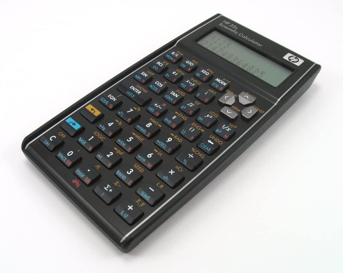 HP 35S Technical Scientific Calculator + WYNGS Protective Case Black ...