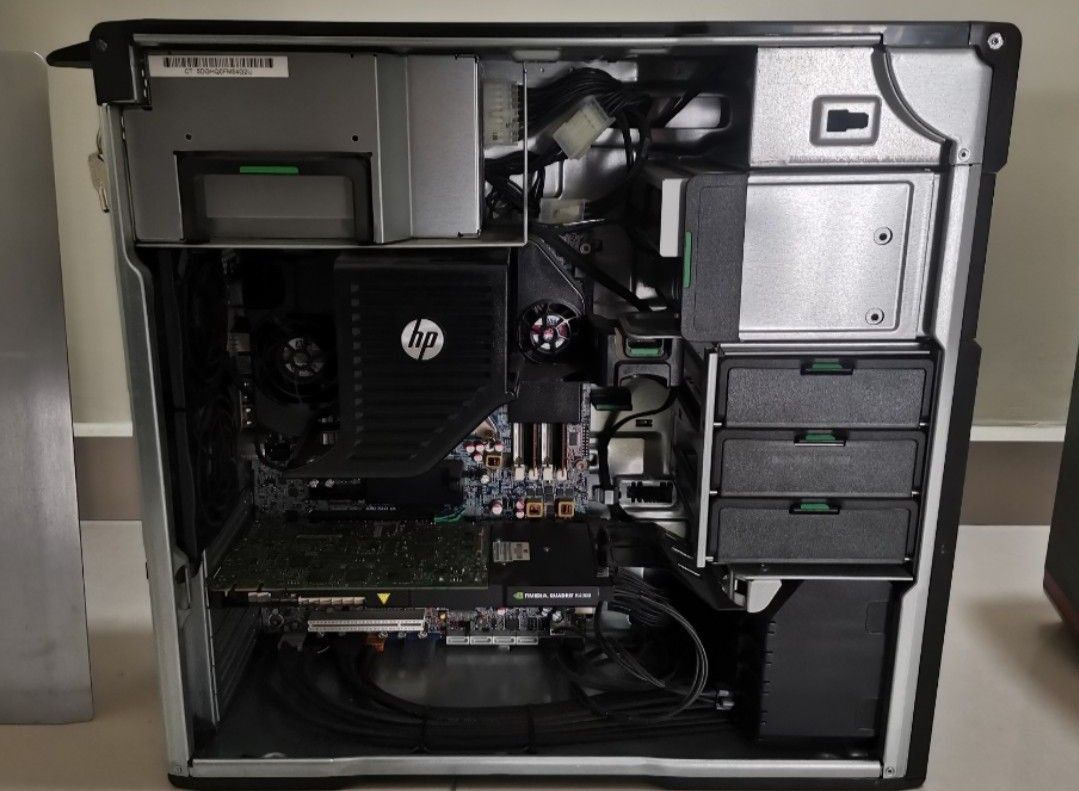 Hp Z620 E5-2640 Workstation Tower, Computers & Tech, Desktops on Carousell