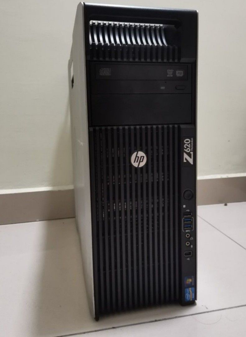 Hp Z620 E5-2640 Workstation Tower, Computers & Tech, Desktops on Carousell