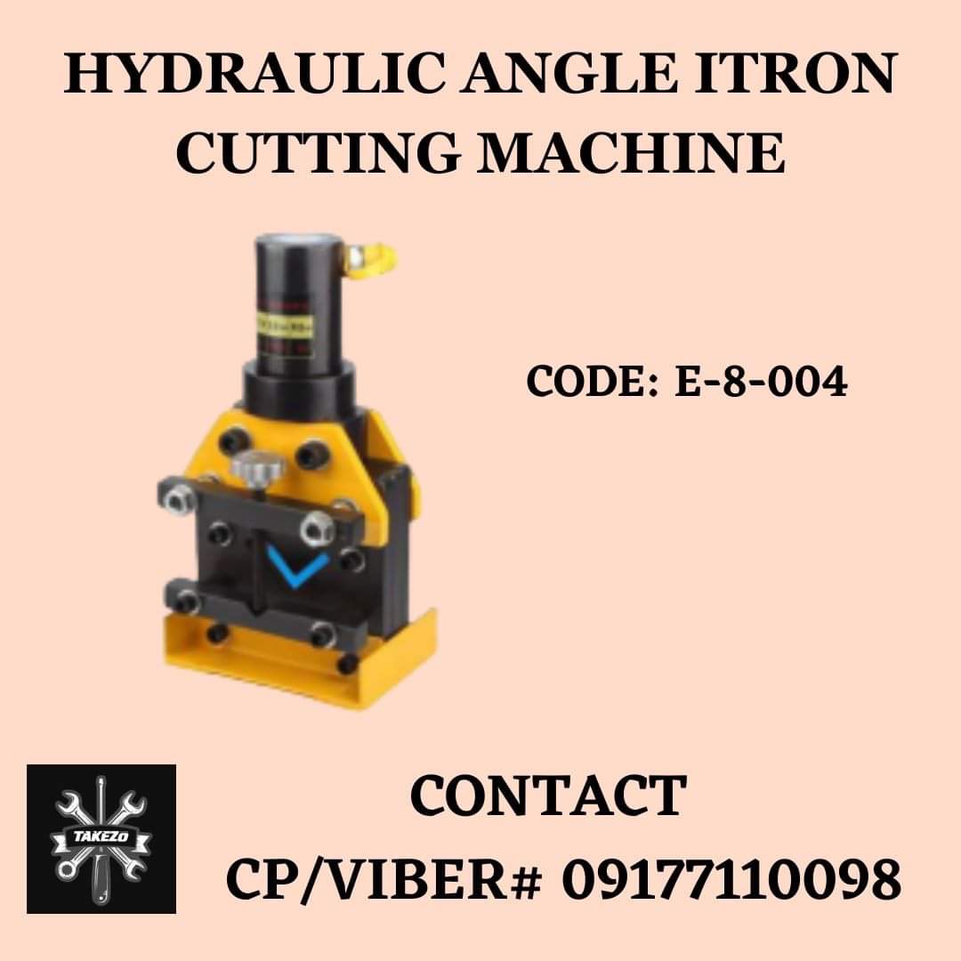HYDRAULIC ANGLE IRON CUTTING MACHINE, Commercial & Industrial ...