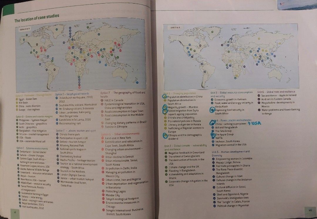 IB Geography textbook by Oxford, Hobbies & Toys, Books & Magazines ...