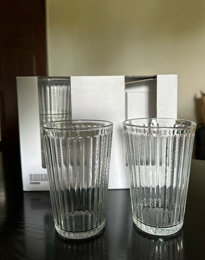Ikea cups / glass Vardagen, Furniture & Home Living, Kitchenware ...