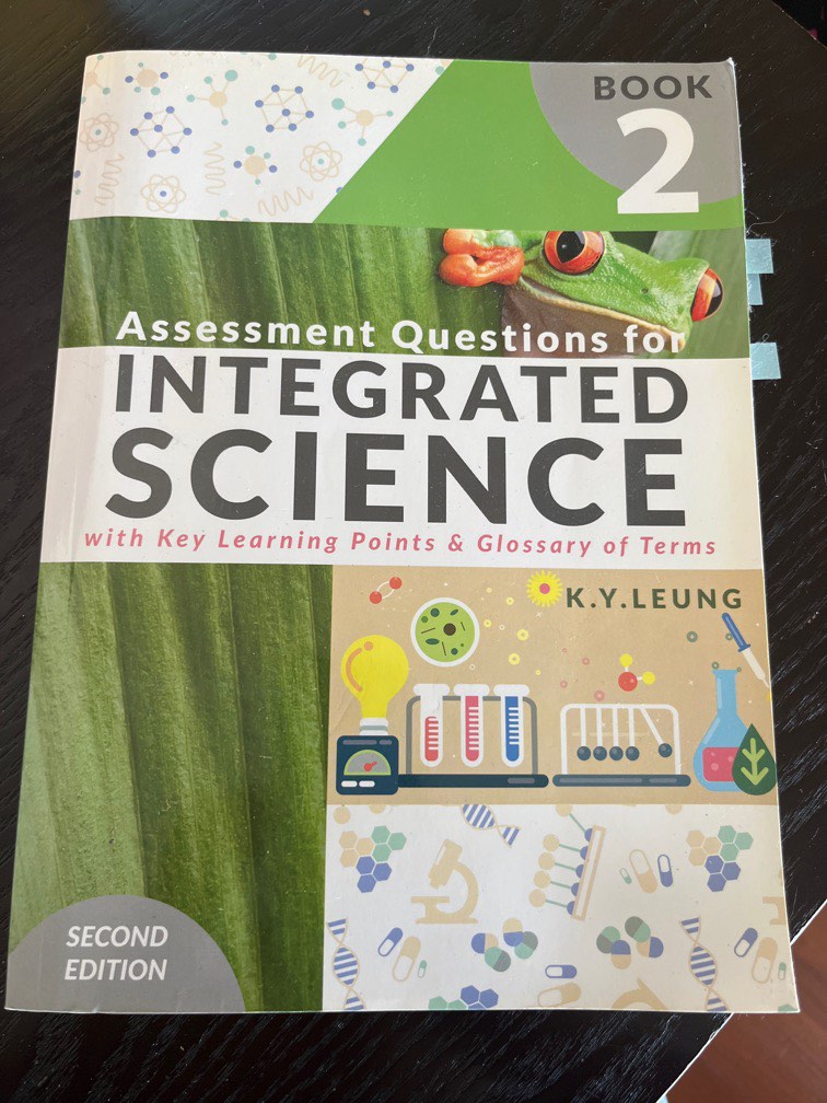 中二科學練習，Integrated science book 2, 興趣及遊戲, 書本 & 文具, 書本及雜誌 - 補充練習 - Carousell